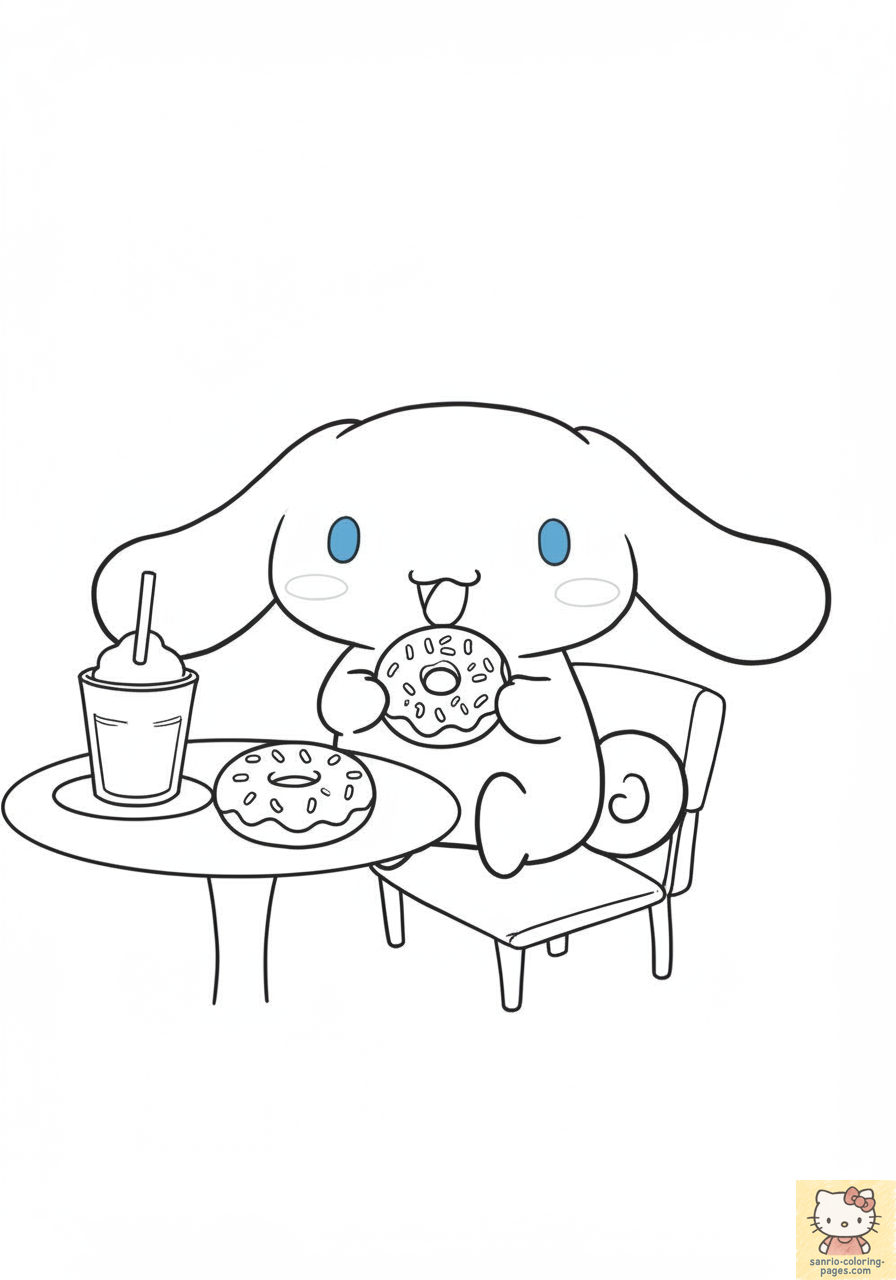 Cinnamoroll Coloring Pages - sanrio-coloring-pages.com