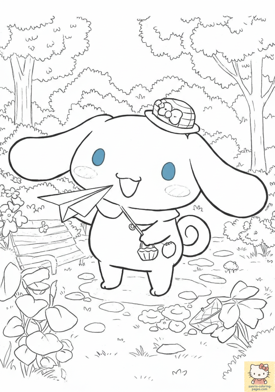 Cinnamoroll Coloring Pages - sanrio-coloring-pages.com