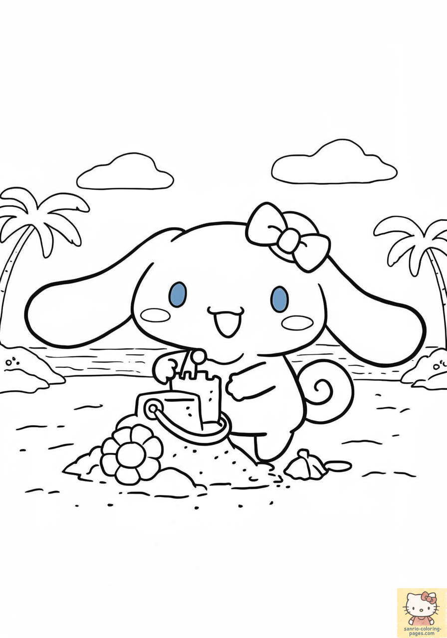 Cinnamoroll Coloring Pages - sanrio-coloring-pages.com