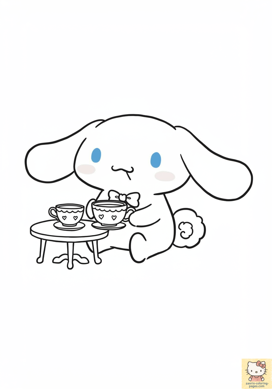 Cinnamoroll Coloring Pages - sanrio-coloring-pages.com