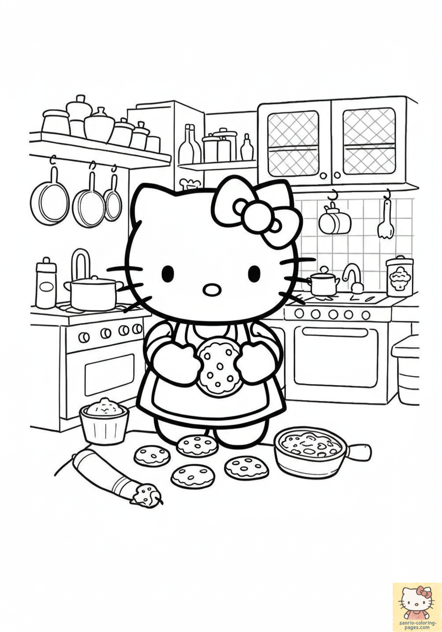 Sanrio Coloring Pages Free Printable - sanrio-coloring-pages.com