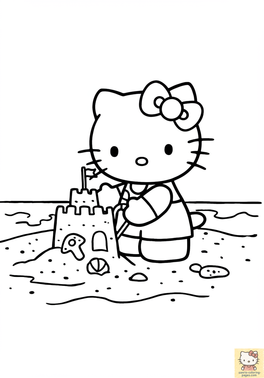 Sanrio Coloring Pages Free Printable - sanrio-coloring-pages.com