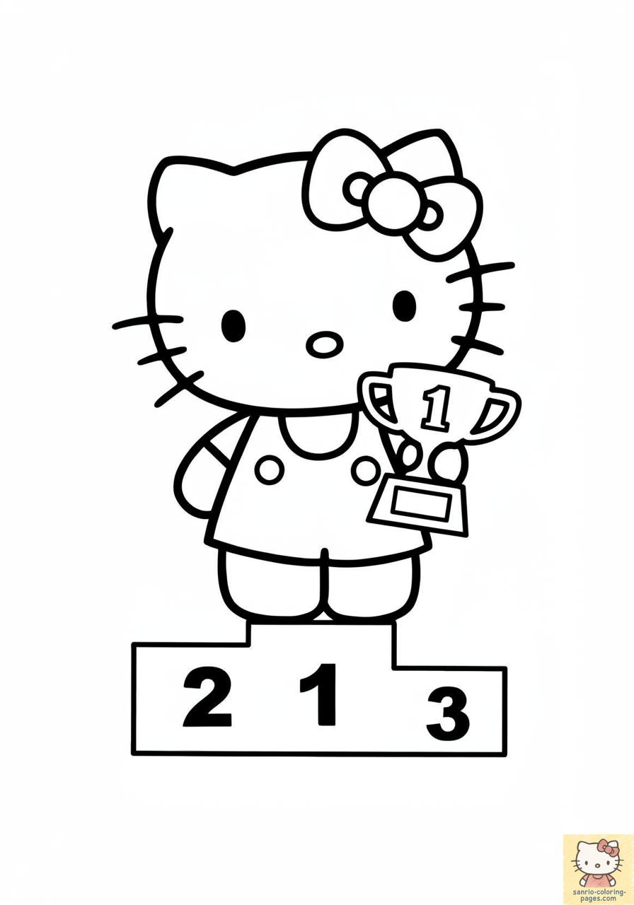 Hello Kitty Coloring Pages - sanrio-coloring-pages.com